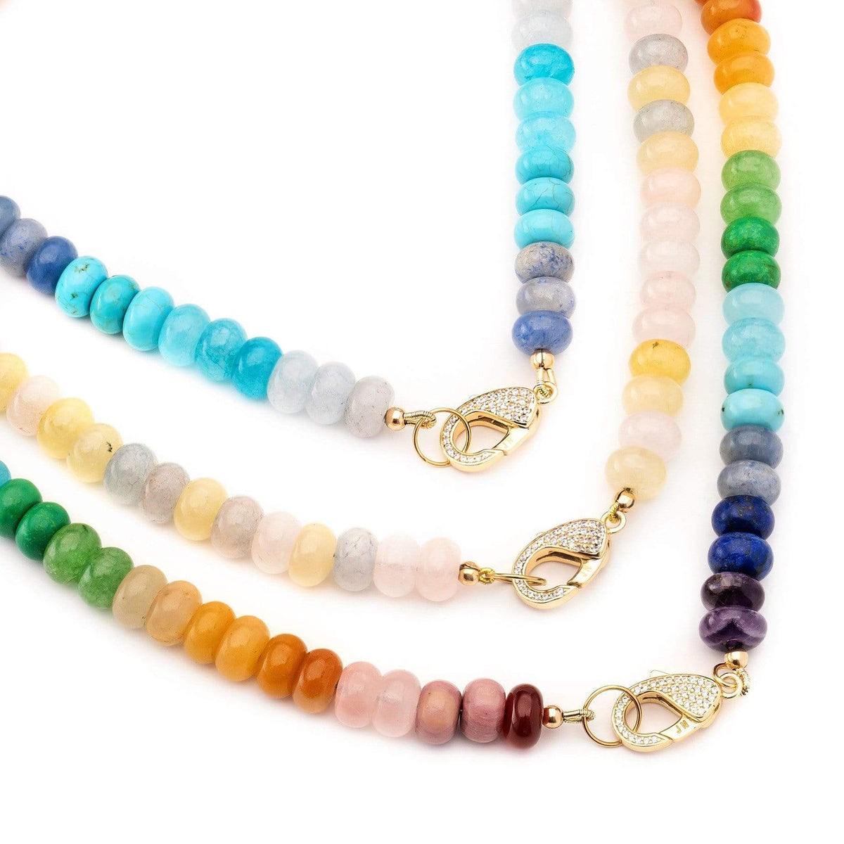 BEADazzled Short Beaded Necklace by Jaimie Nicole Jewelry